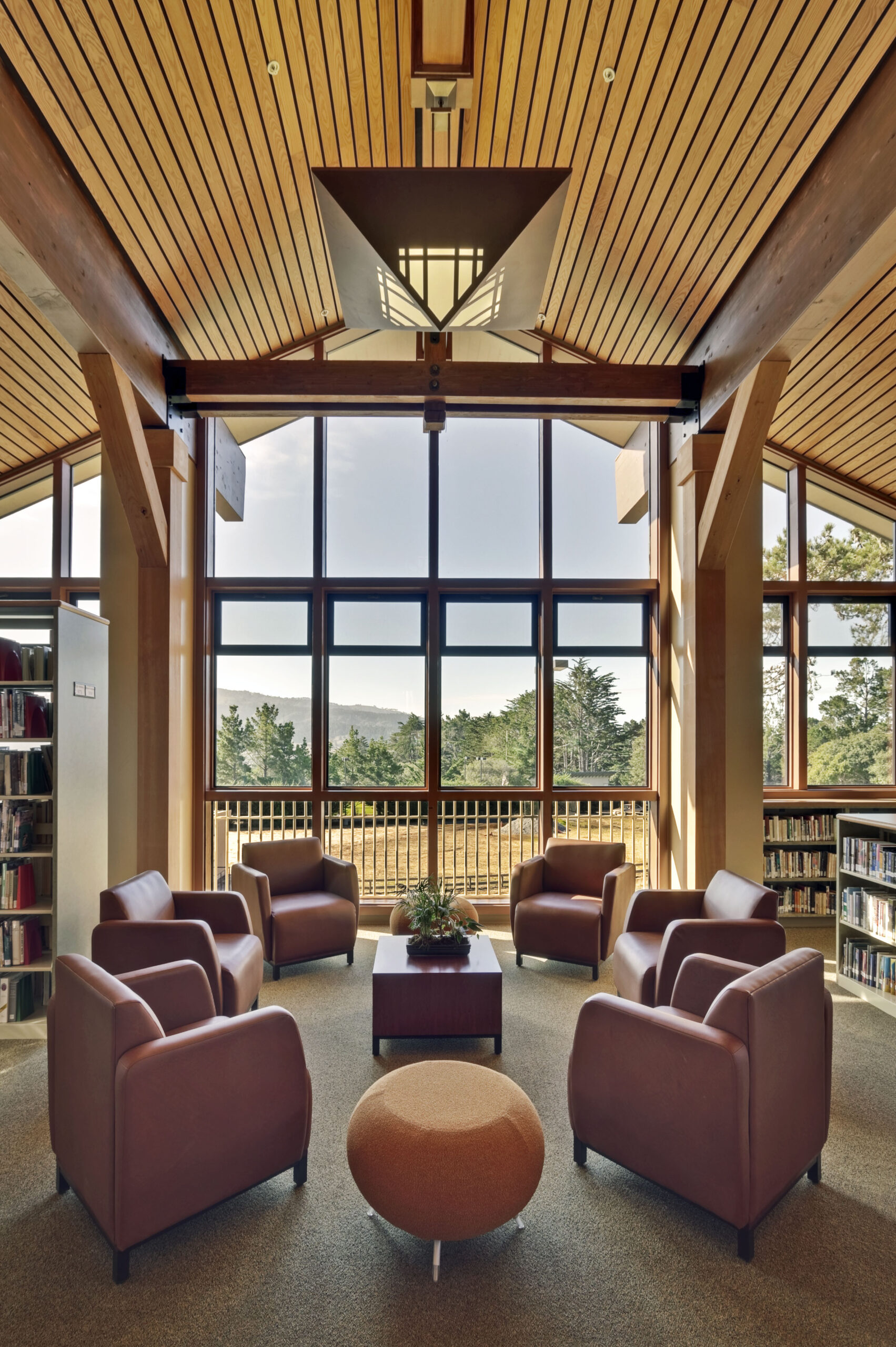 Carmel High School Library - Wald, Ruhnke & Dost Architects